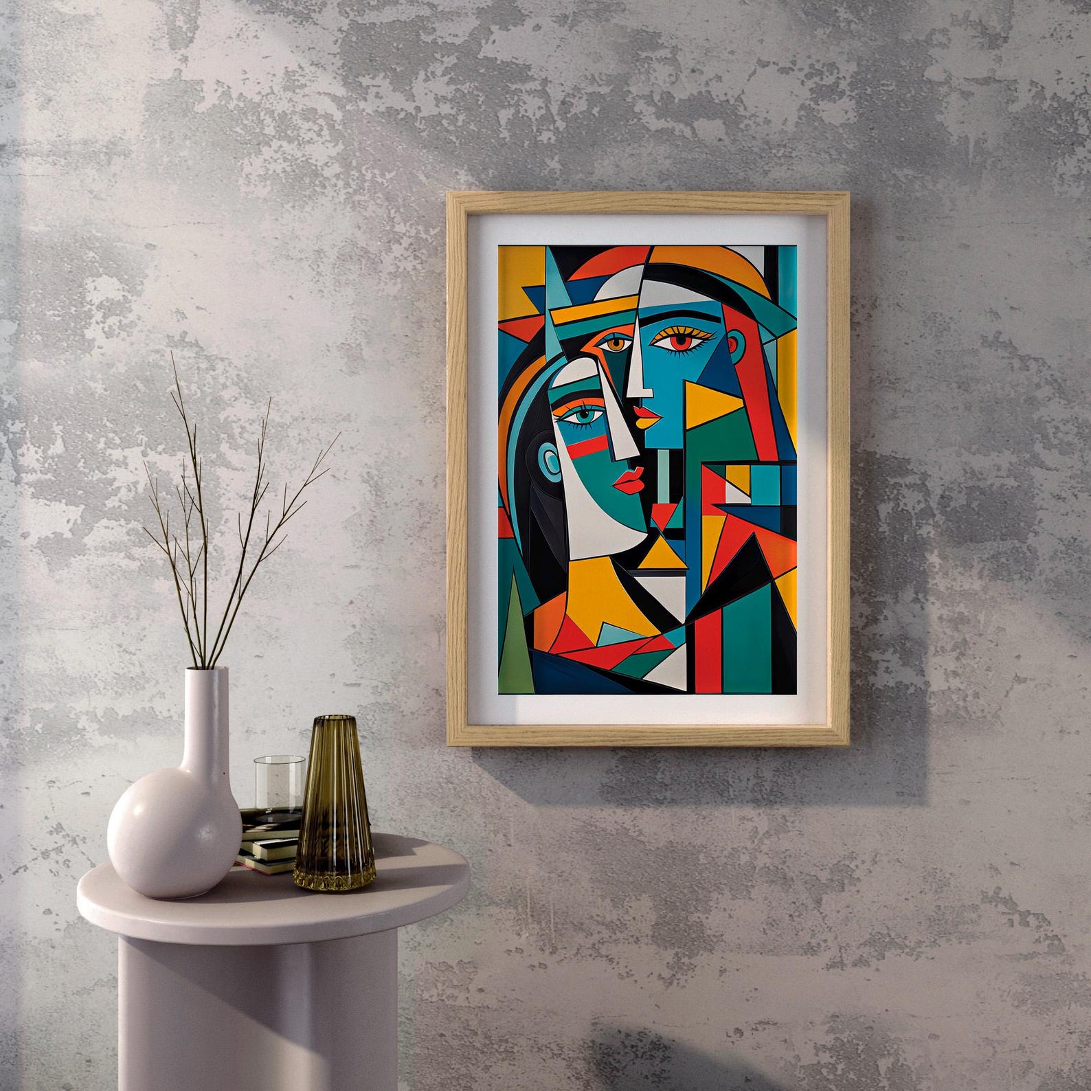 Pablo Picasso Style Printable Famous Printable Digital Wall Art ...