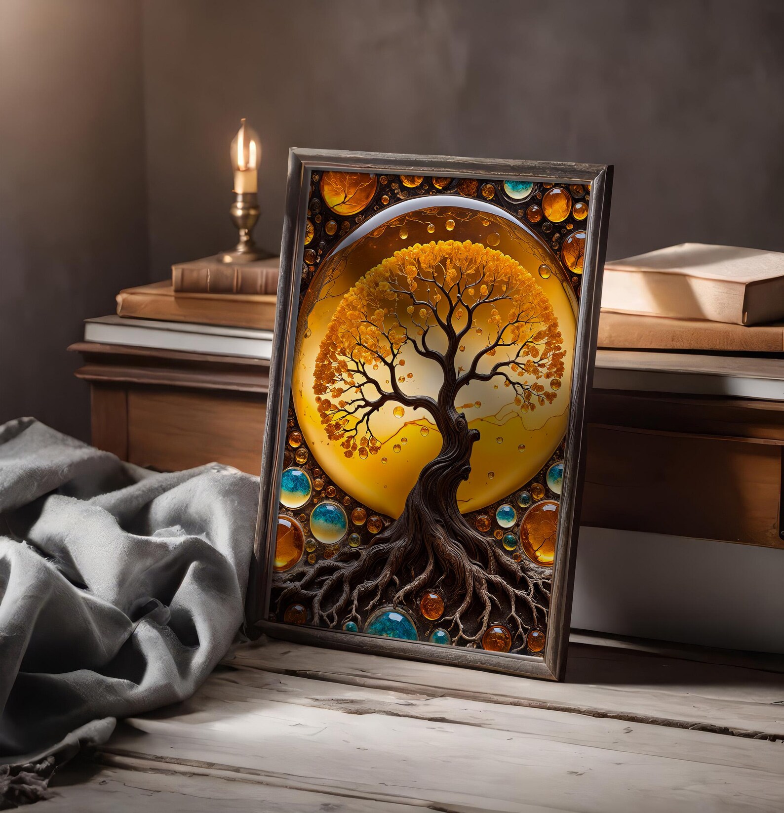 Boho Chic Printable Art Tree of Life Decor Printable Digital Wall Art ...