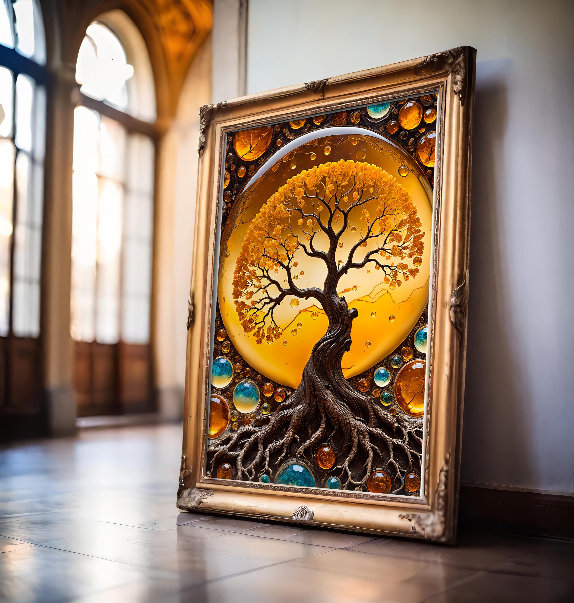 Boho Chic Printable Art Tree of Life Decor Printable Digital Wall Art ...