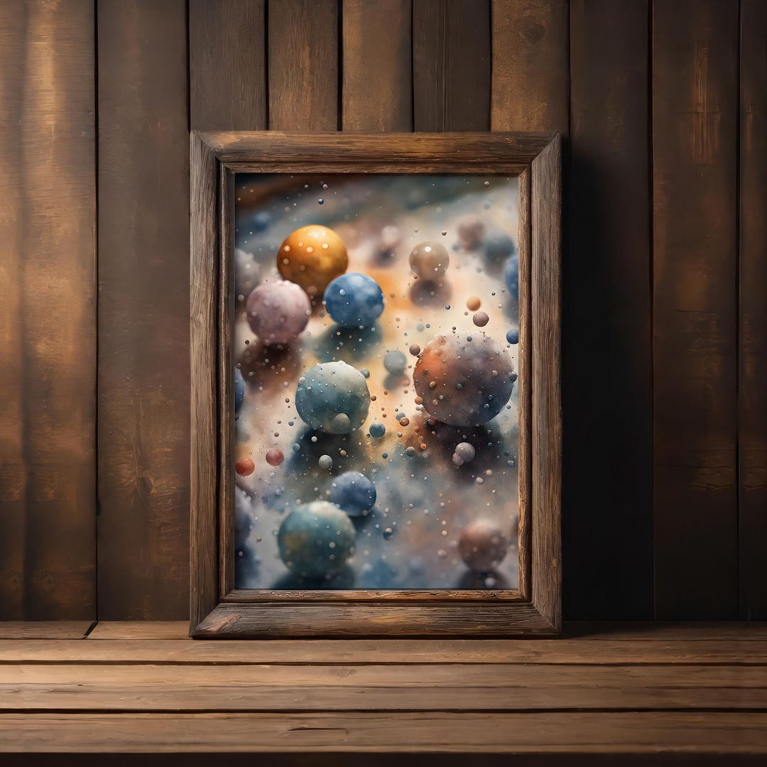 Watercolor Abstract Art Piece Printable Digital Wall Art Eclectic Wall ...