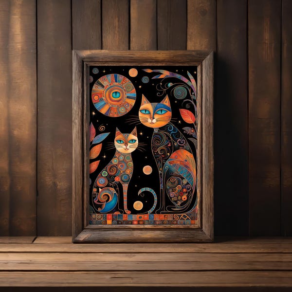 Bright Sunny Day Birds Chirping Digital Wall Art Print Printable Wall ...