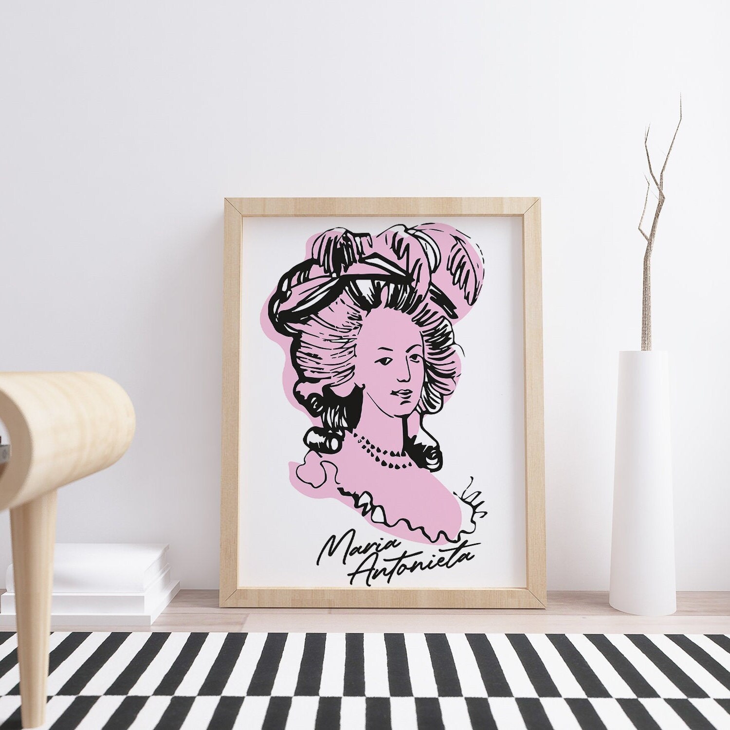 MARIE ANTOINETTE Print, Marie Antoinette Printable Art, Digital ...