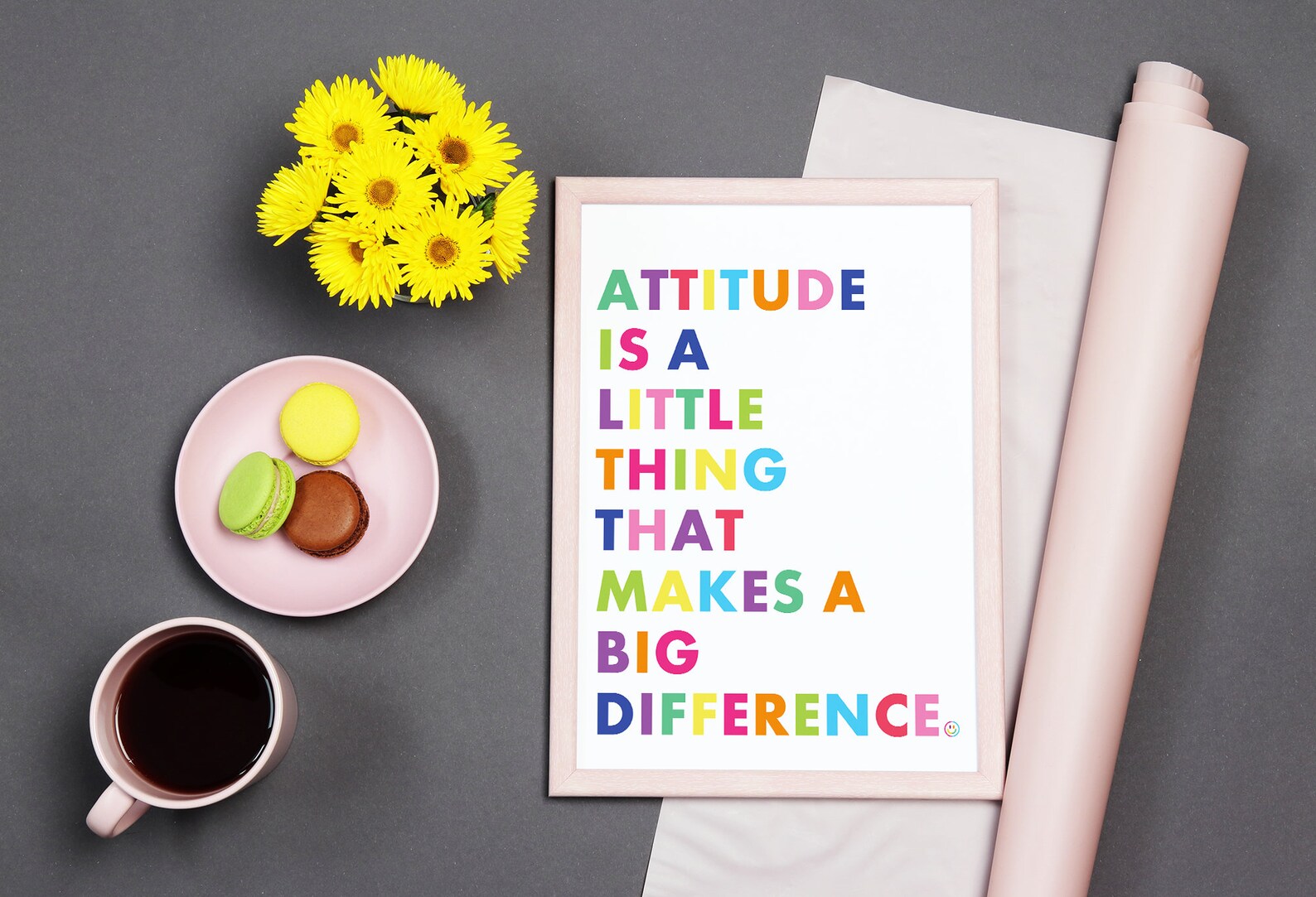 Motivational Wall Decor, Colorful Quote, Inspirational Wall Quote ...