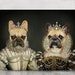 American Gothic Multiple Pet Portrait 2 Dogs in One Portrait - Etsy