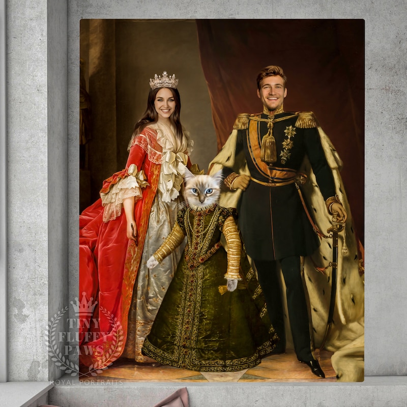 Royal Portrait - Etsy