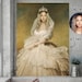 Custom Human Portrait, Royal Woman Portrait, Christmas Woman Gift Mom ...