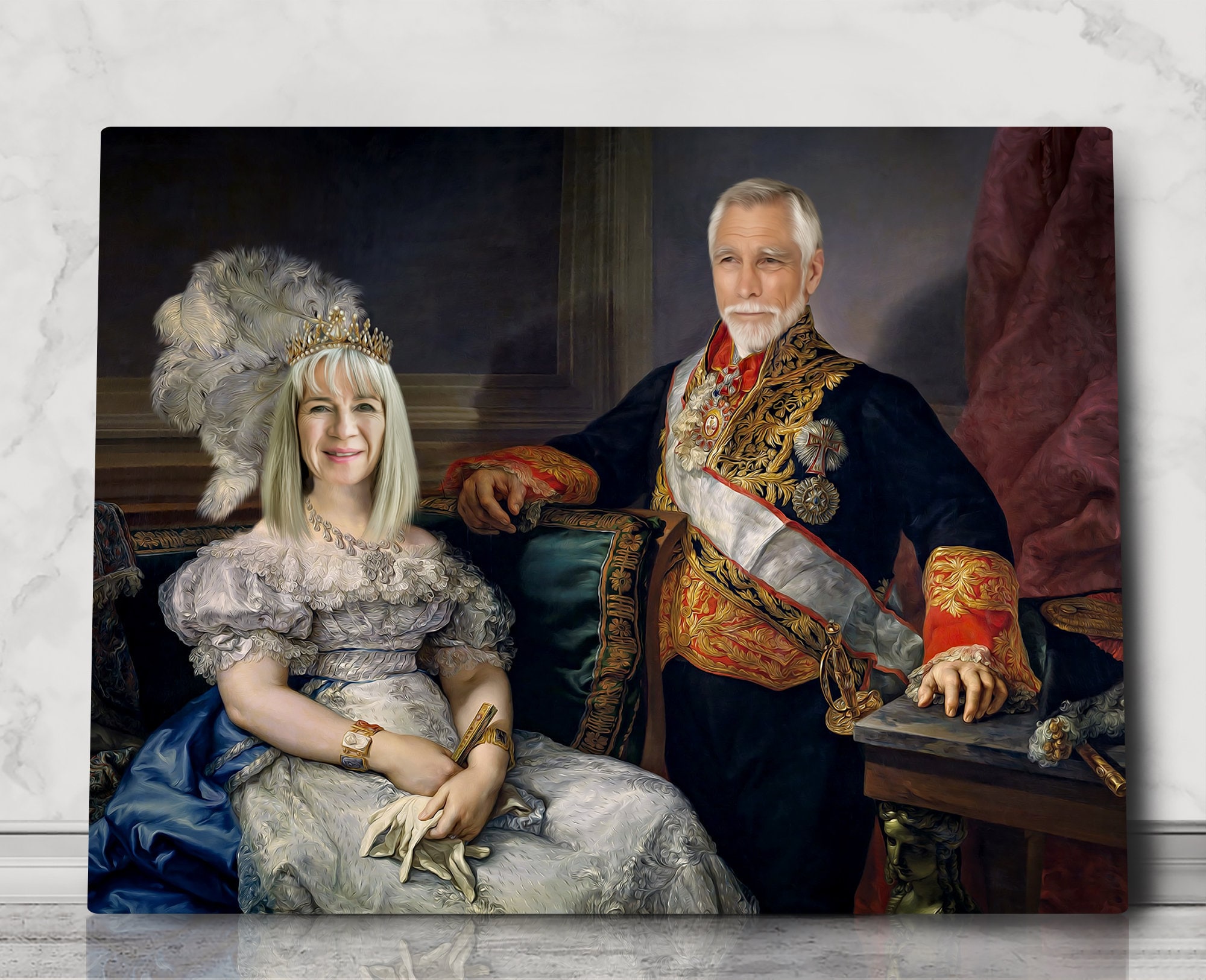 Renaissance Art King And Queen