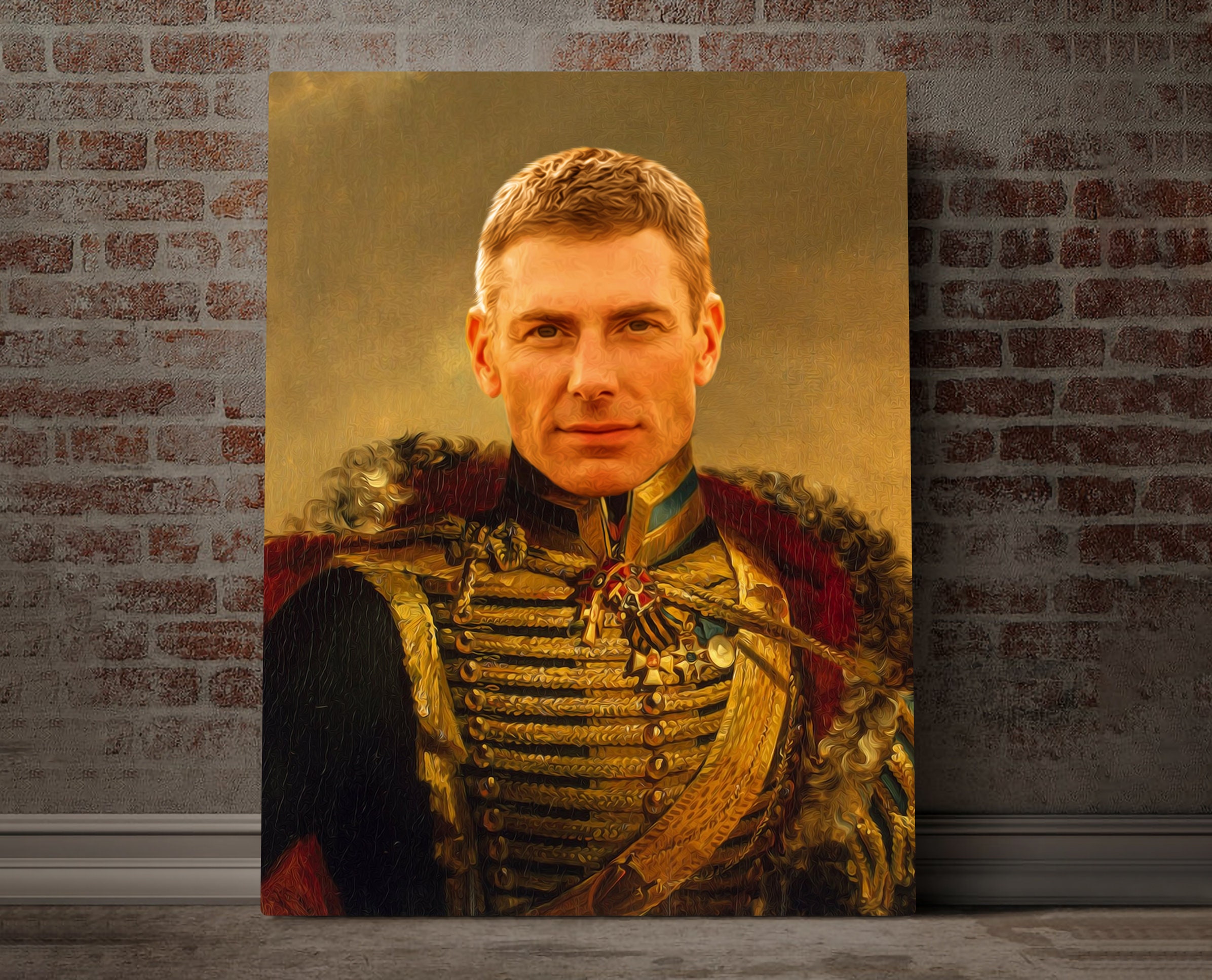 Custom Human Portrait Royal Man Portrait Fathers Day Gift - Etsy