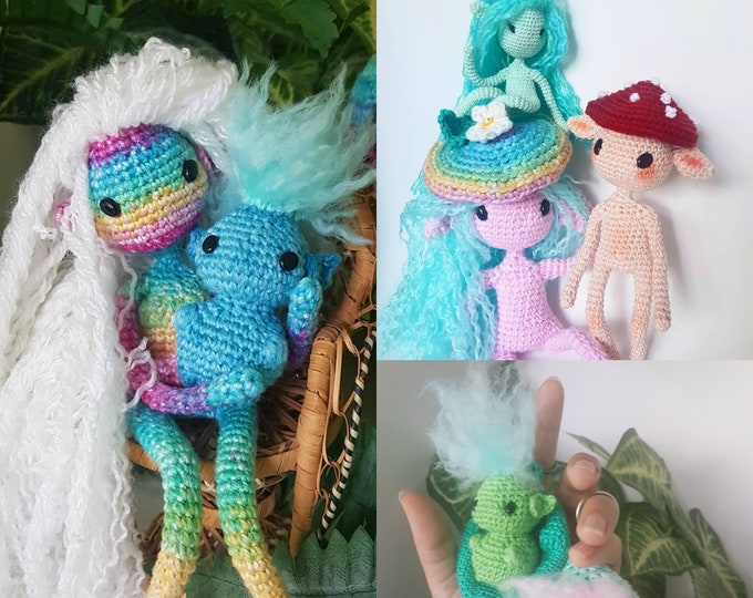 Fantasy crochet patterns and handmade items by FantasySpriteStudio