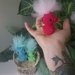 Imp&cocoon Crochet Pattern; Keychain, Backpackhanger, Kidstoy, Gift ...