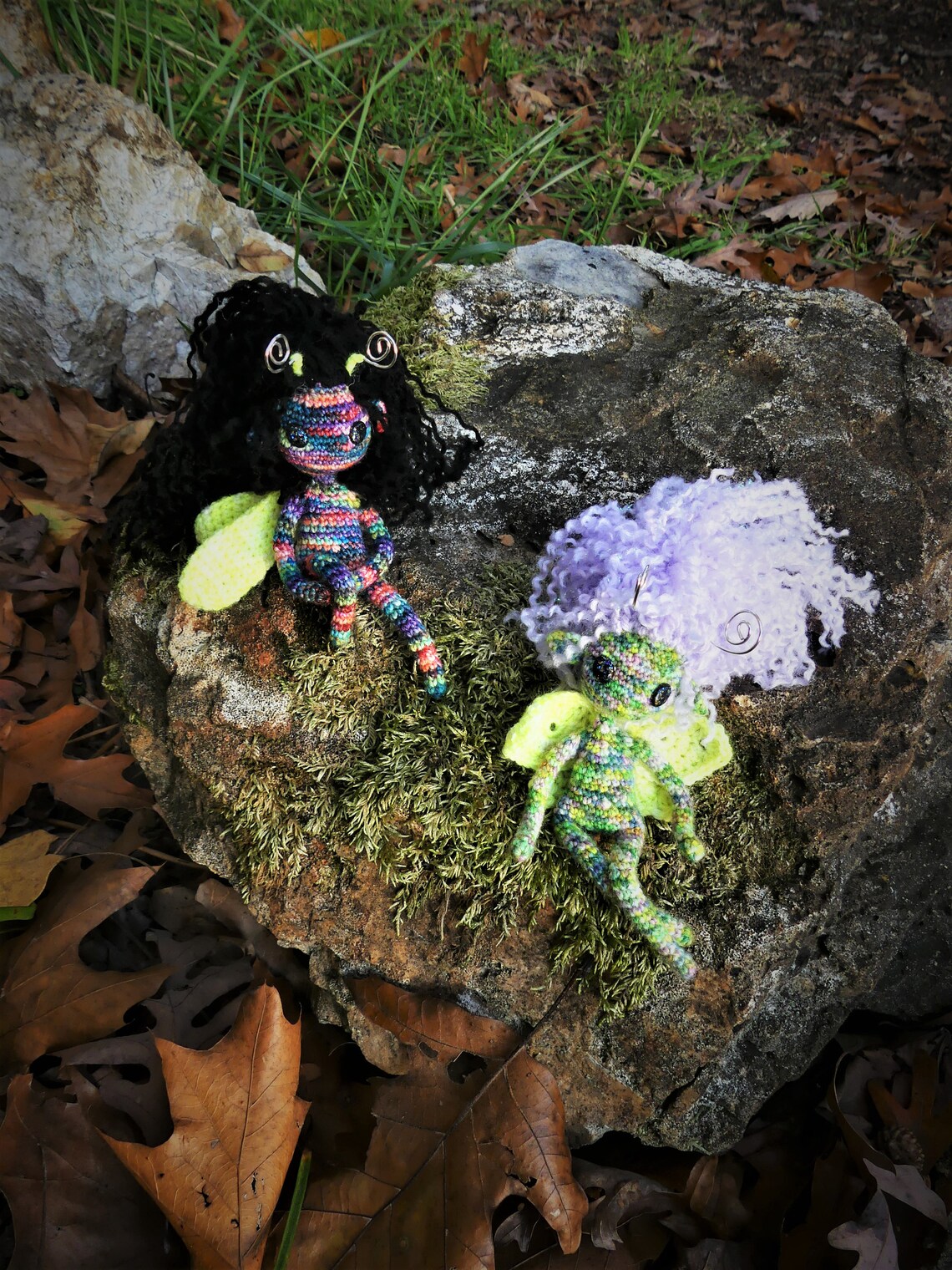 Bug Sprite PDF pattern EnglishUS Fay Elf Doll crochet | Etsy