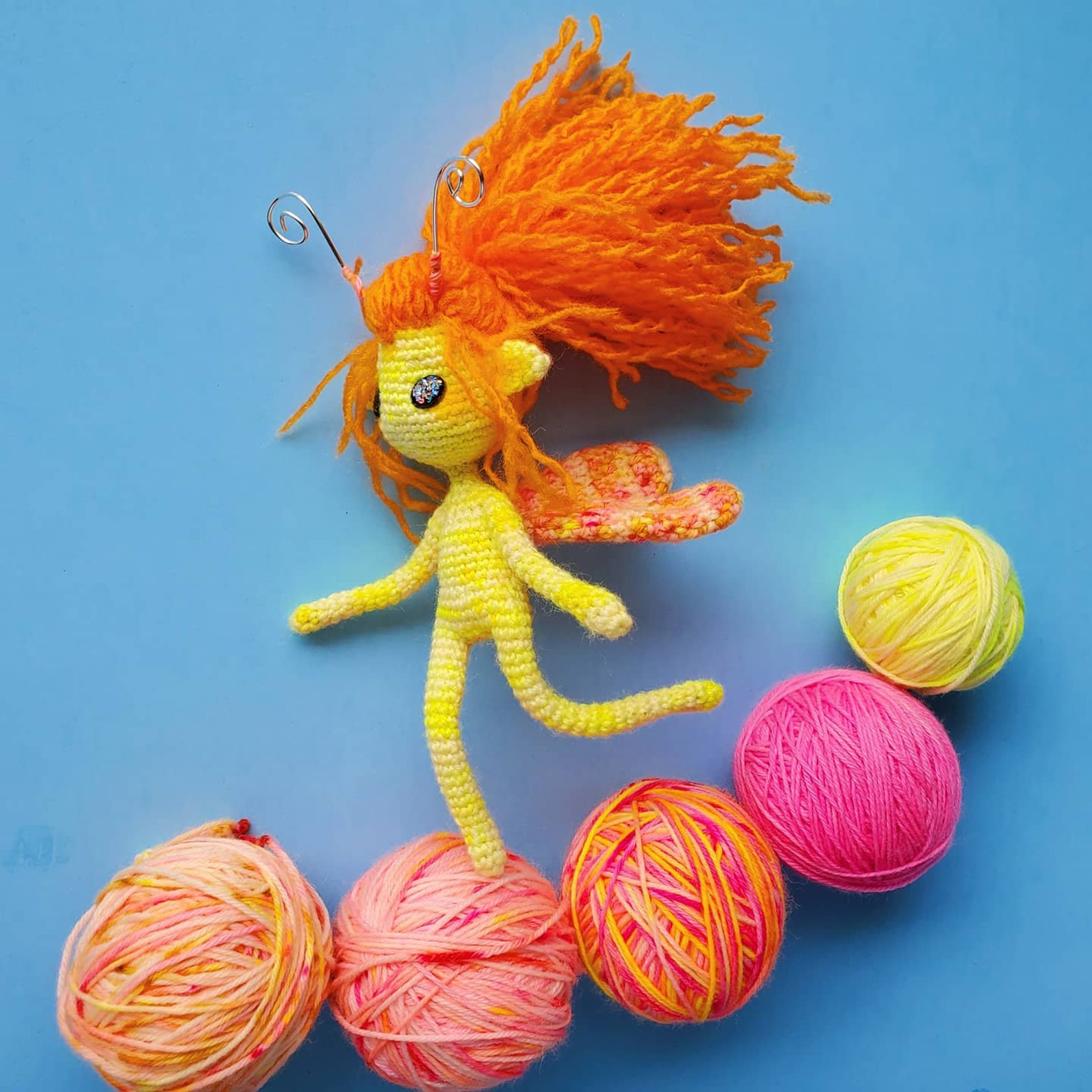 Bug Sprite PDF pattern EnglishUS Fay Elf Doll crochet | Etsy