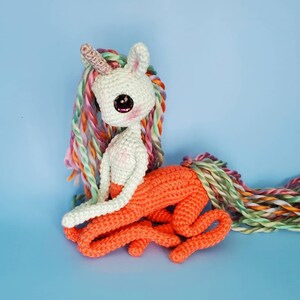 Crochet Pattern Unitaur Sprite. Wireframe, Bendable Limbs, Poseable ...