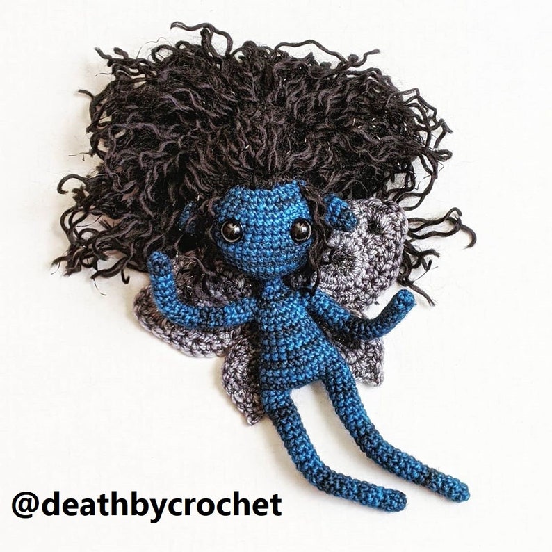Bug Sprite PDF pattern EnglishUS Fay Elf Doll crochet | Etsy