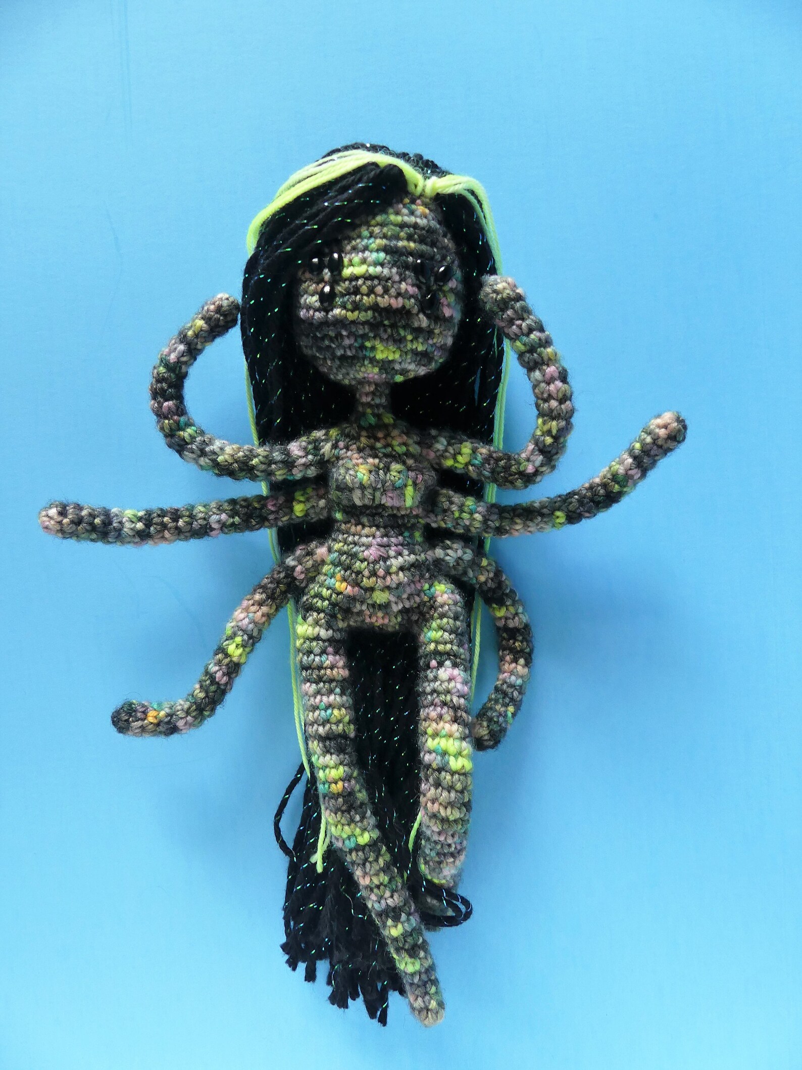 Spider Sprite. Multiple Armed Doll. Bendable Arms - Etsy