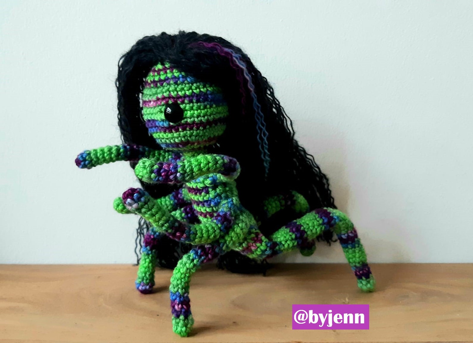 Spider Sprite. Multiple Armed Doll. Bendable Arms - Etsy