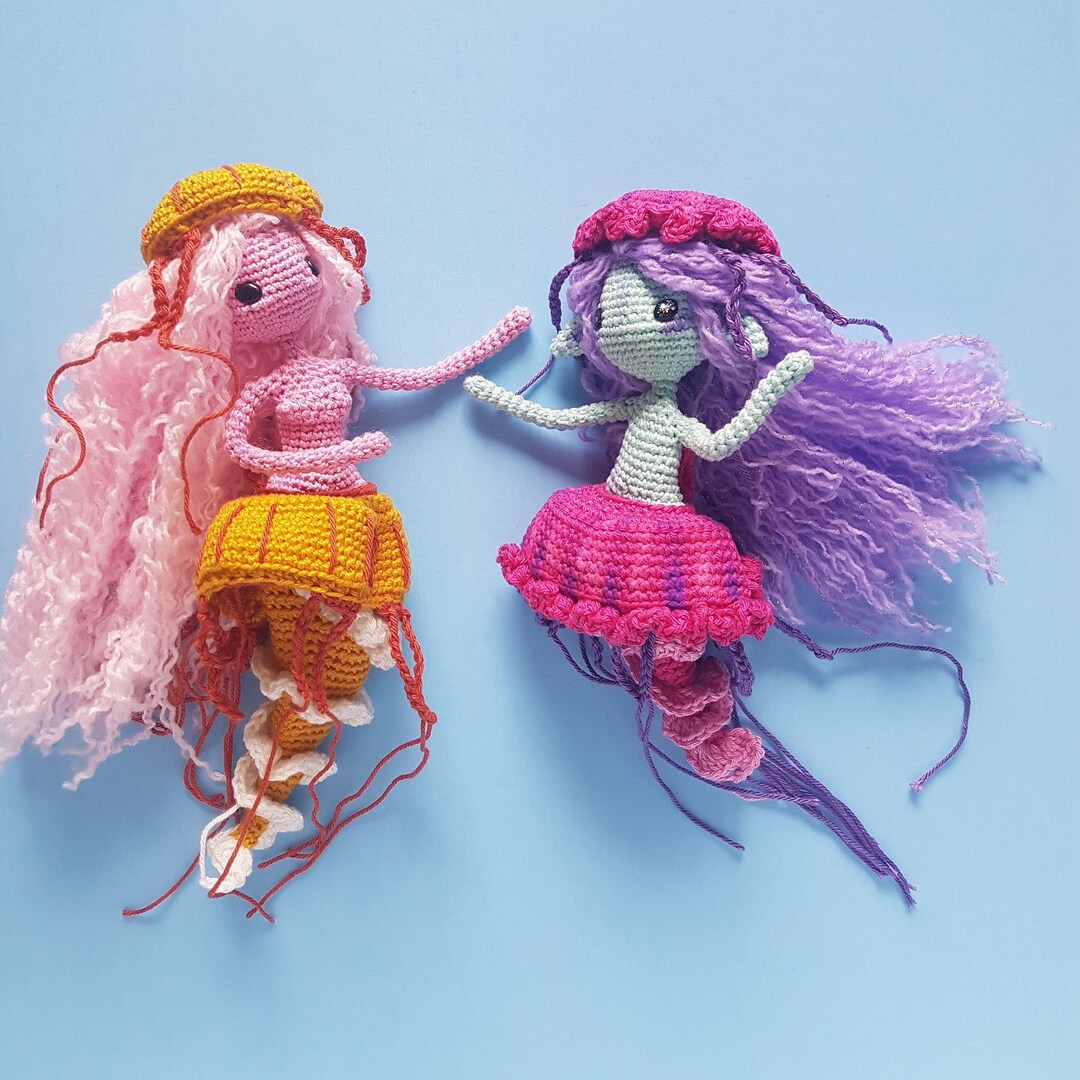 PDF Pattern Fantasysprite+jellyfish Mermaid Add on English(usa)+dutch ...