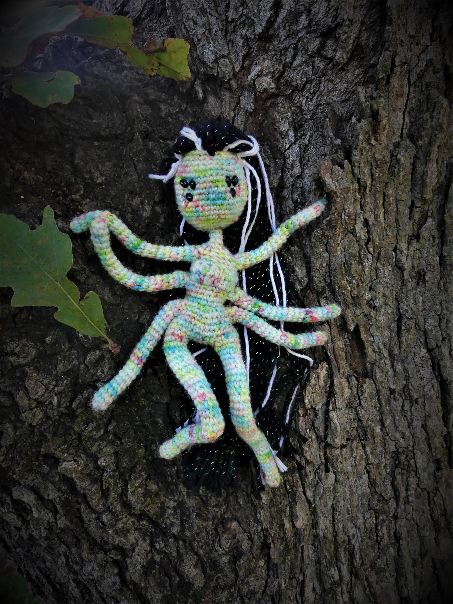 Spider Sprite. Multiple Armed Doll. Bendable Arms - Etsy