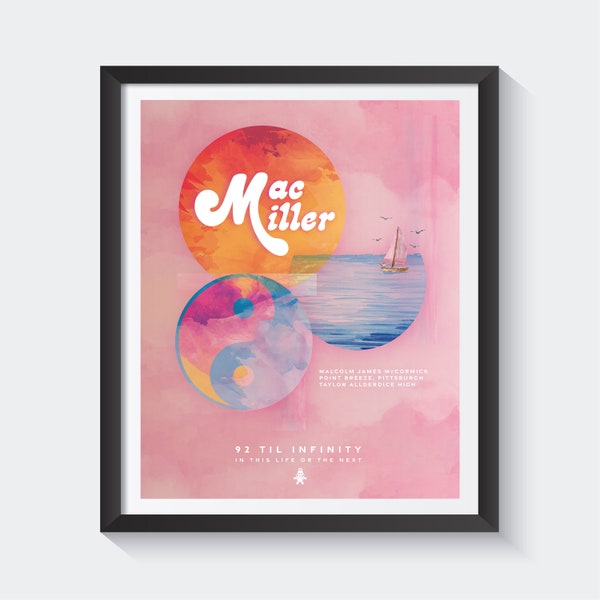 Mac Miller Poster - Etsy