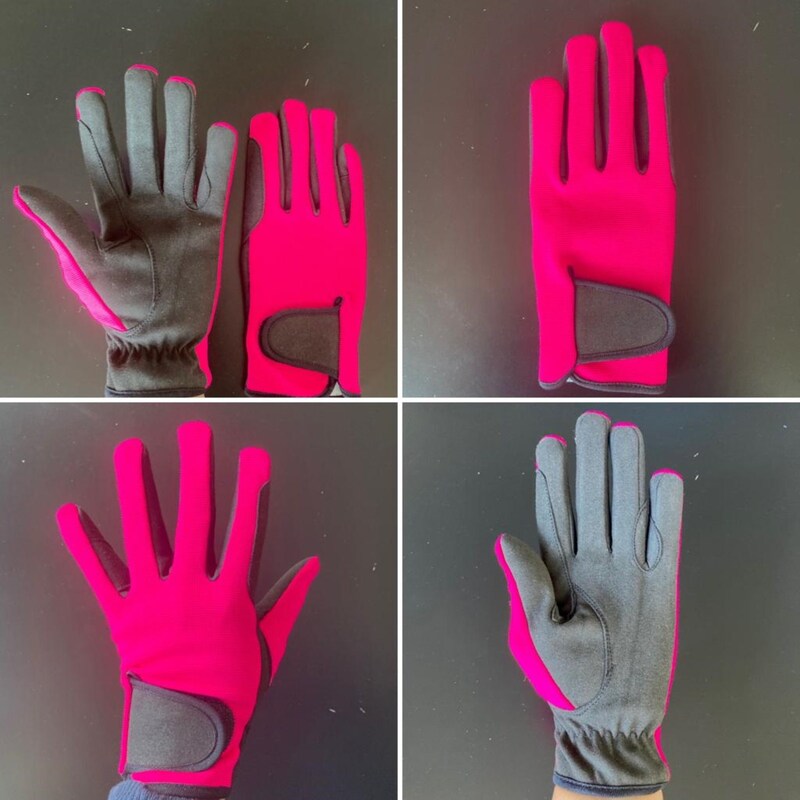 Pink Gloves - Etsy