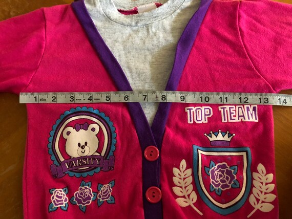 Vintage early 90s Andover Togs little girls varsity s… - Gem