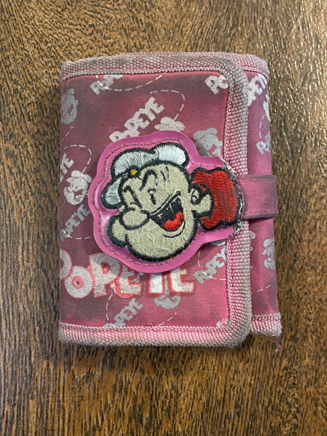 Vintage 00s Y2k Popeye the Sailorman Trifold Wallet Pink - Etsy