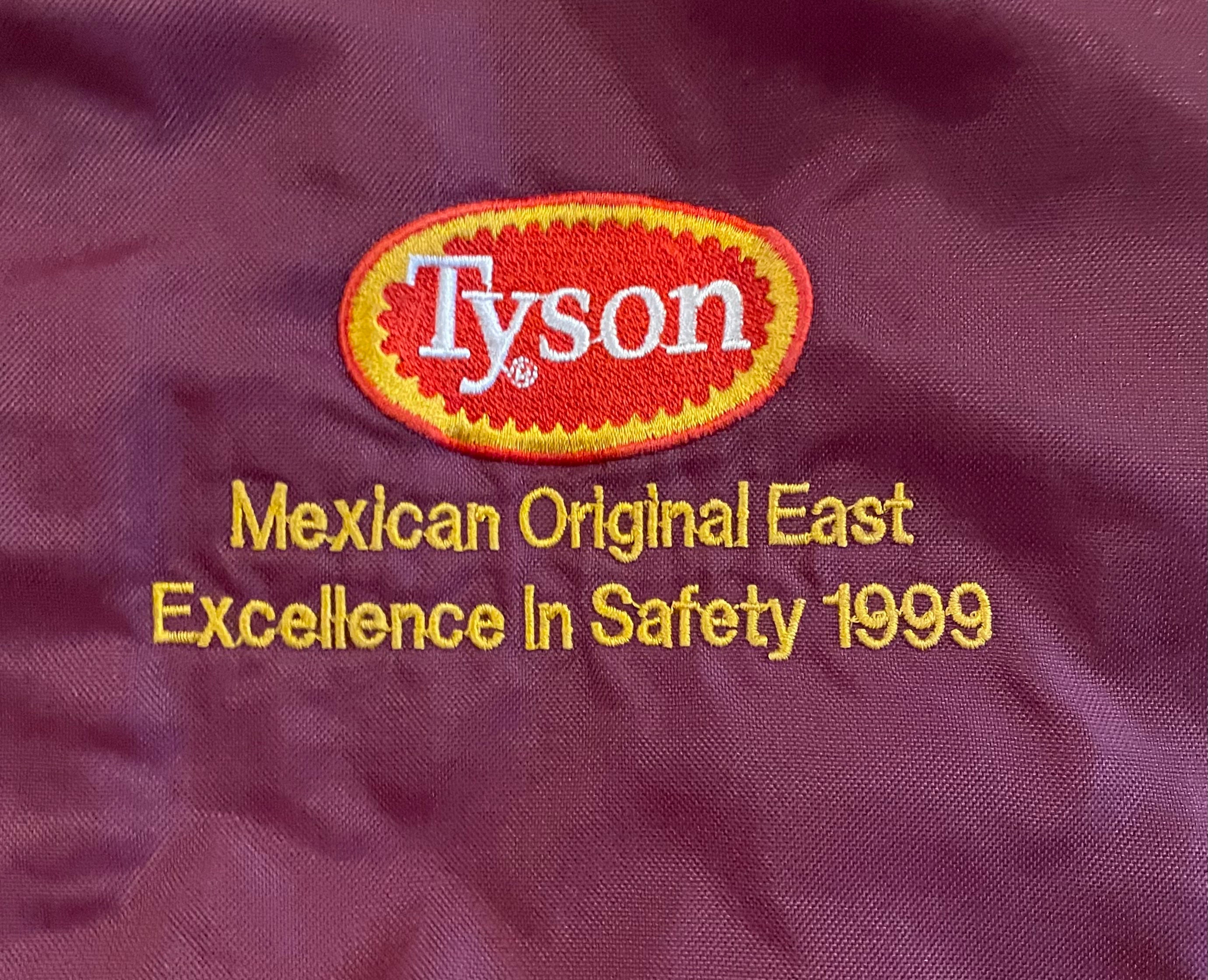 Vintage Tyson Chicken Bomber Jacket by Westark USA Size XL - Etsy