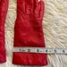 Vintage Red Leather Driving Gloves Womens Size Medium - Etsy