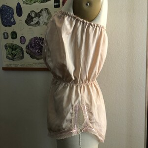 Beautiful Vintage 80s Lingerie Romper by Danskin Size Small - Etsy
