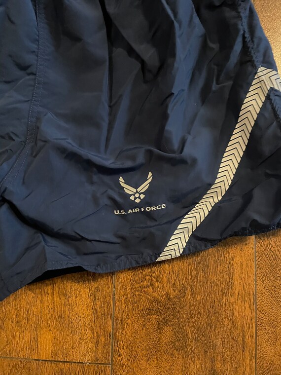 Thrifted US Air Force track shorts with liner adult XL - Gem