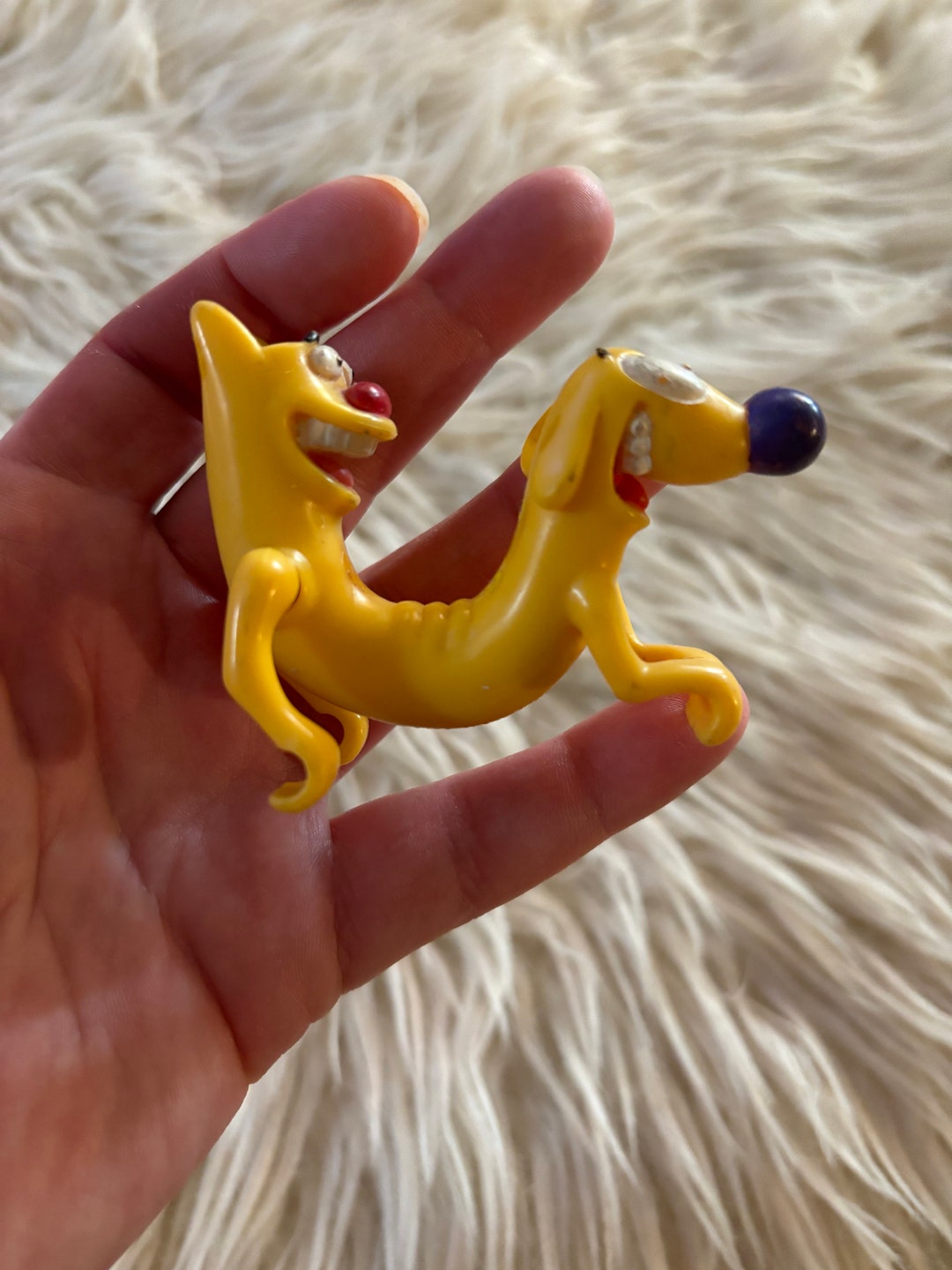 Vintage Catdog Pvc Plastic Novelty Toy Viacom Nickelodeon 1990s - Etsy
