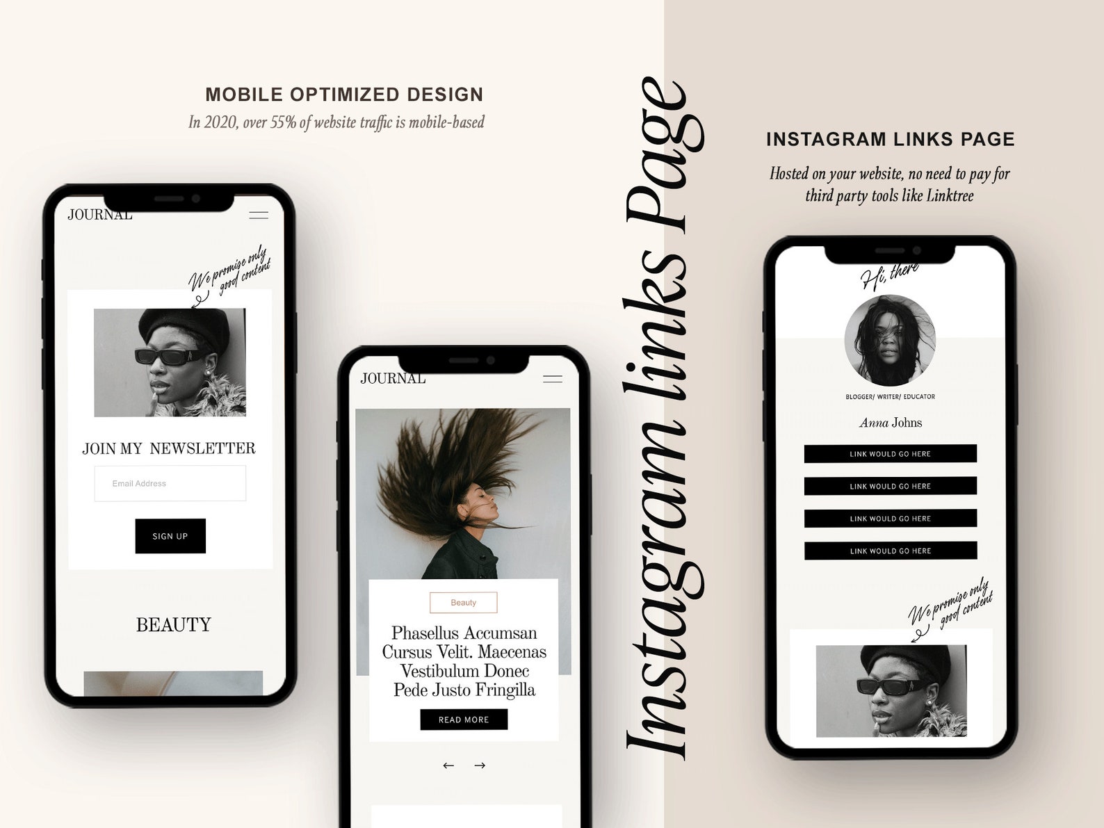 Squarespace 7.1 Website Template Blog Blogger Web Template Small ...
