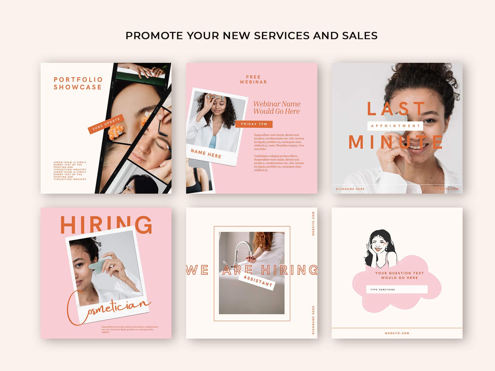 Instagram Price List Template Canva Menu Story Post Service, Social ...