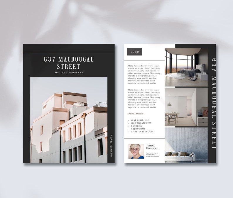 Real Estate Property Marketing Bundle Realtor Marketing Package Listing ...