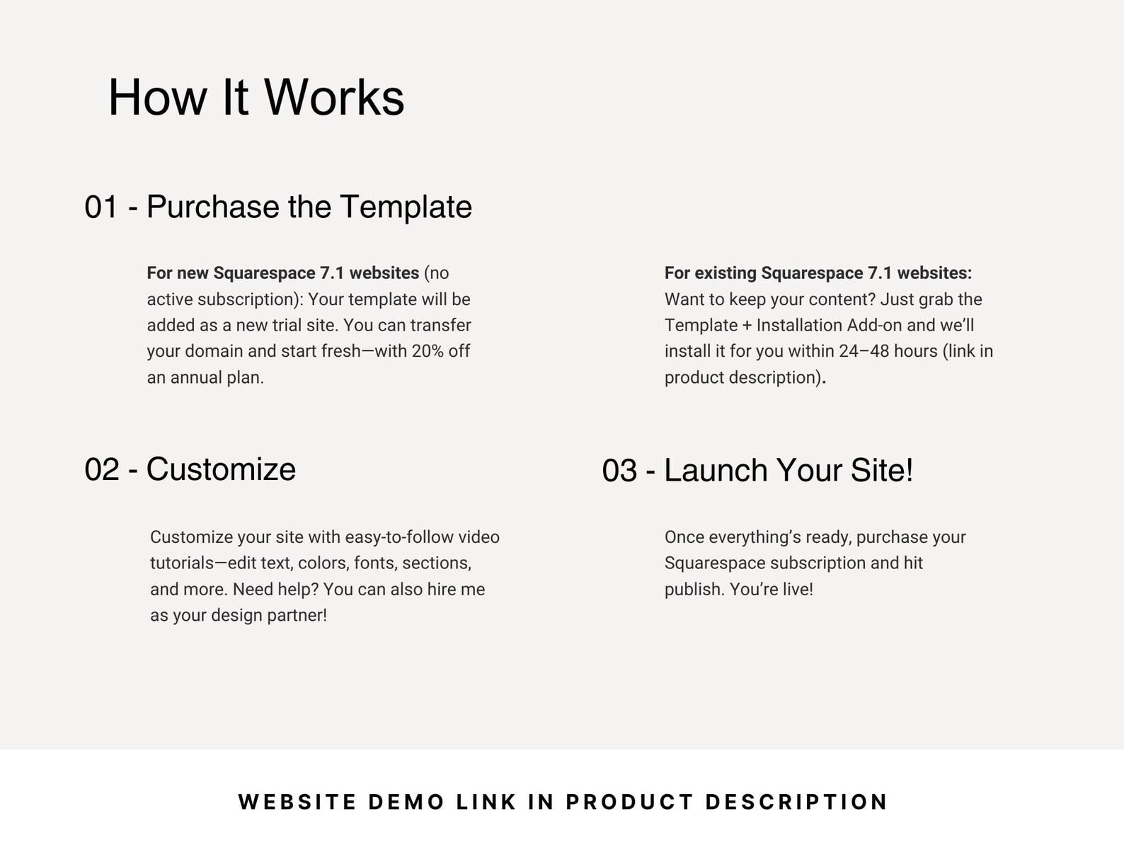 Squarespace Template for Business Online Coach Consultant Therapist ...