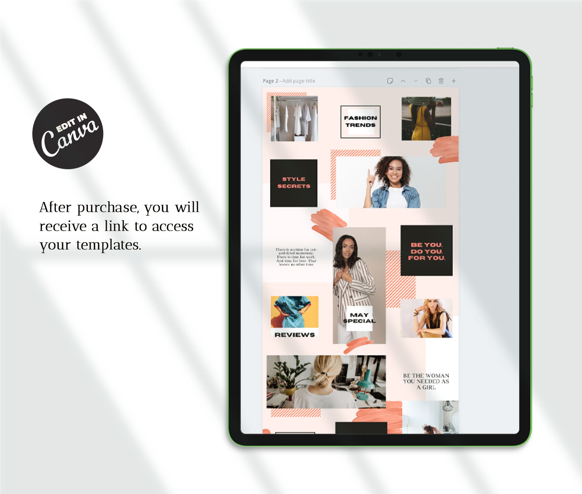 Spa Massage Instagram Puzzle Grid Feed Template Layout | Canva Social ...