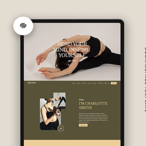 Web Site Template - Etsy