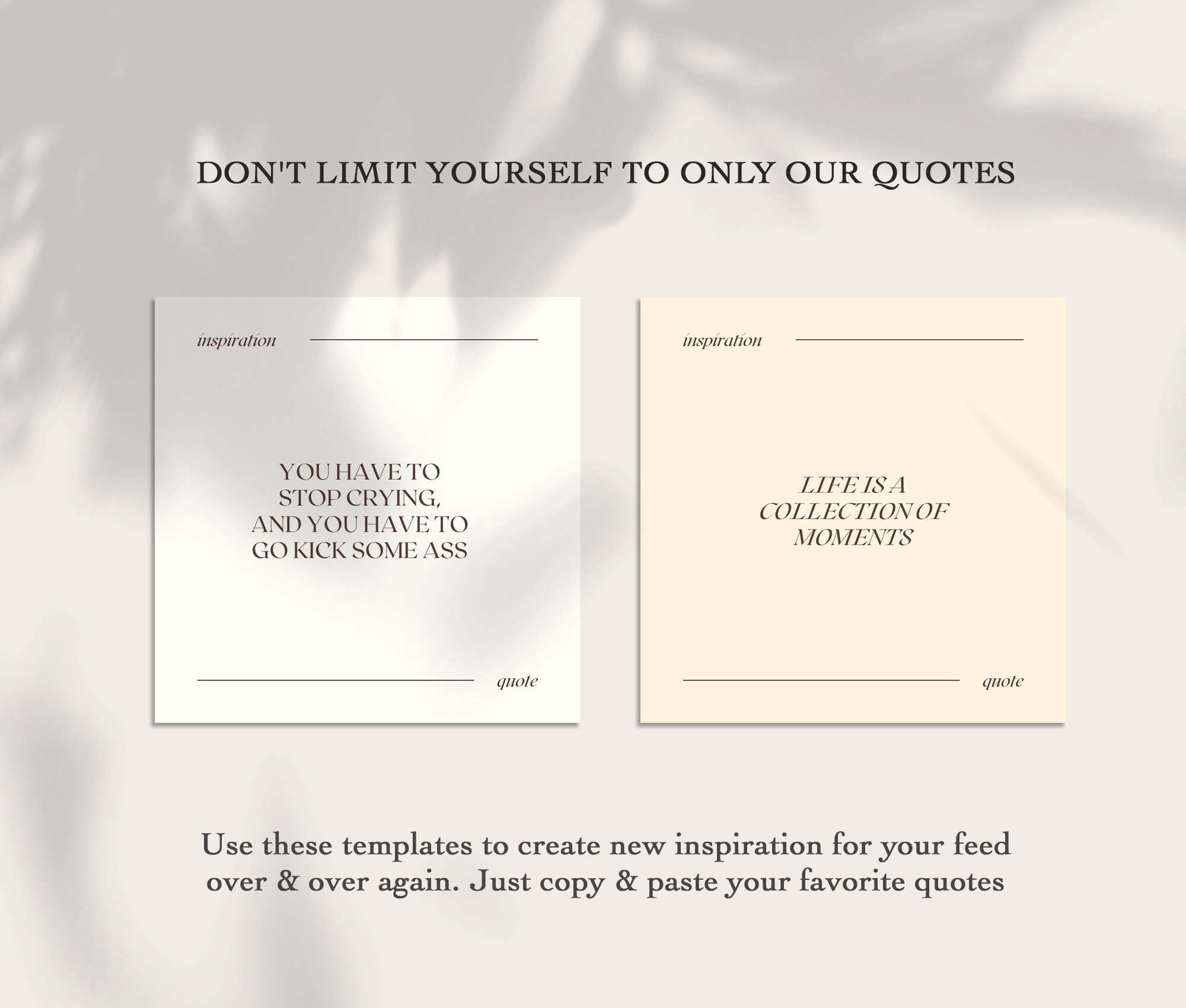 64 Instagram Story Quotes Templates Girl Boss Entrepreneur Motivational ...