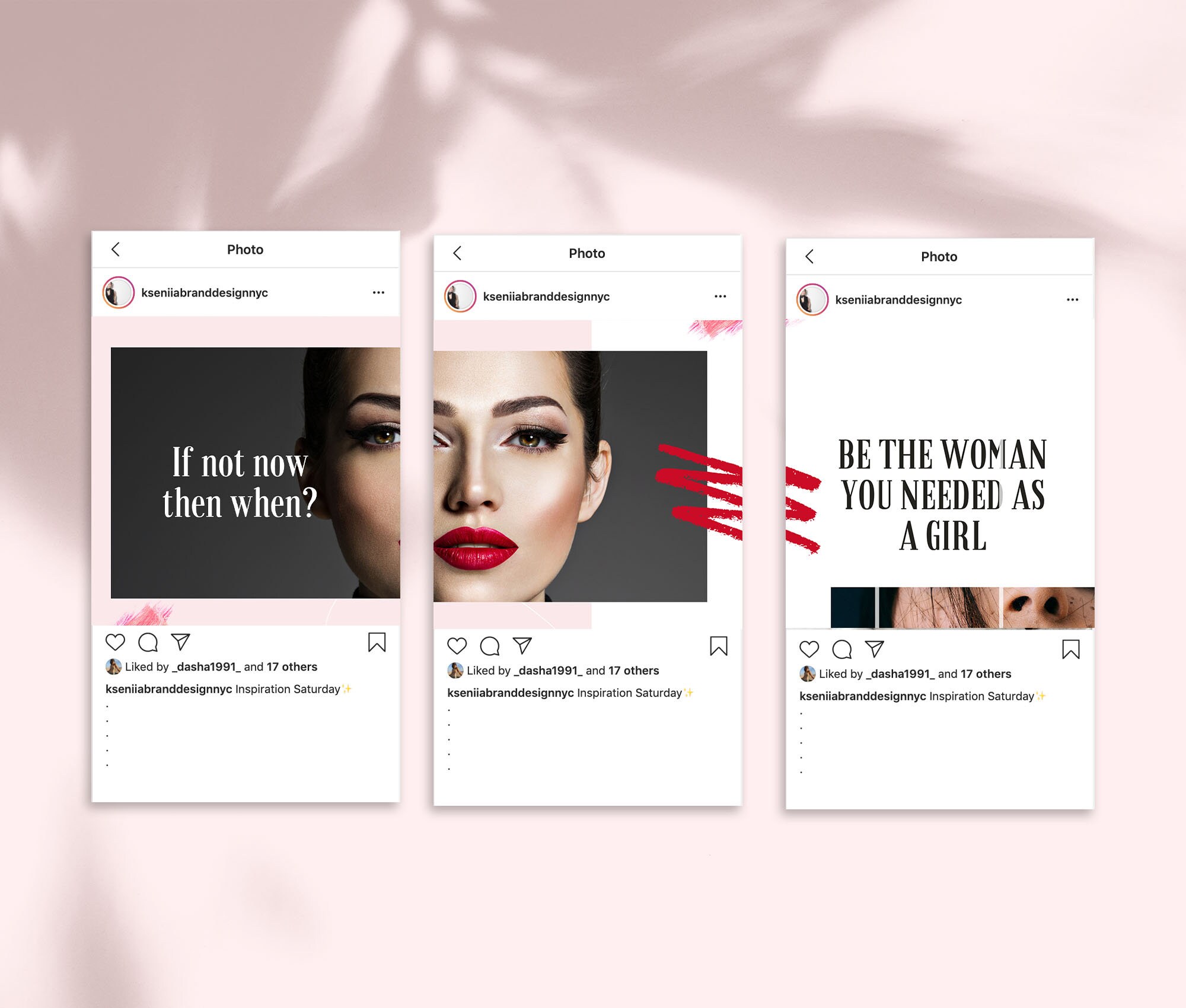 Makeup Artist Instagram Puzzle Grid Feed Template Layout - Etsy