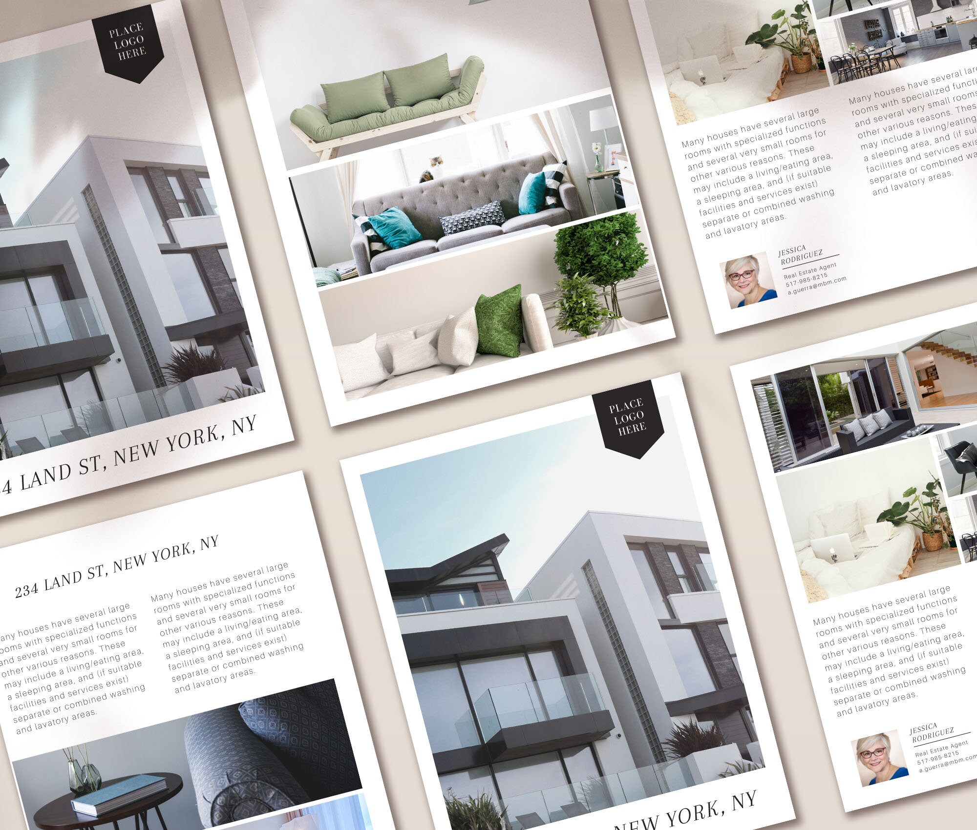 Real Estate Property Marketing Bundle Realtor Marketing Package Listing ...