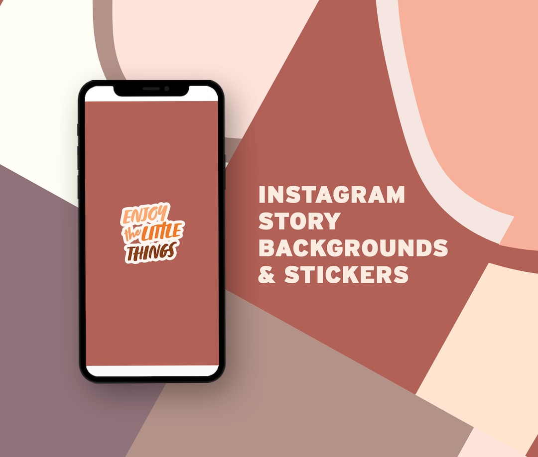 47 Instagram Story Backgrounds, Ig Story Reminder Stickers, Blank ...