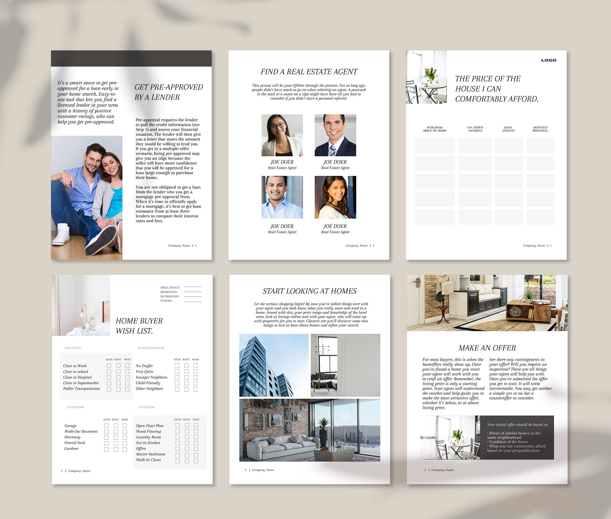 Real Estate House Buyers Guide Buyer Presentation Realtor - Etsy