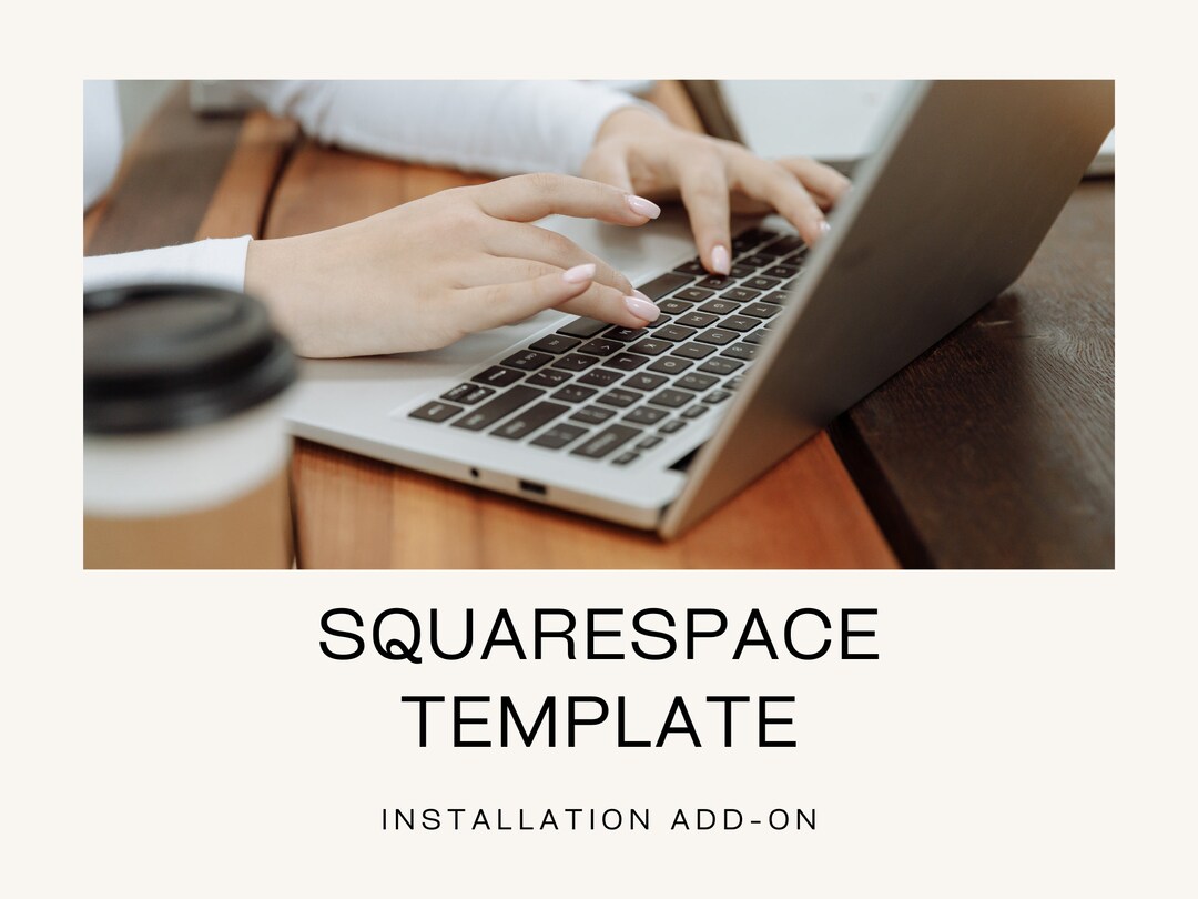 Squarespace Template Installation Add-on - Etsy