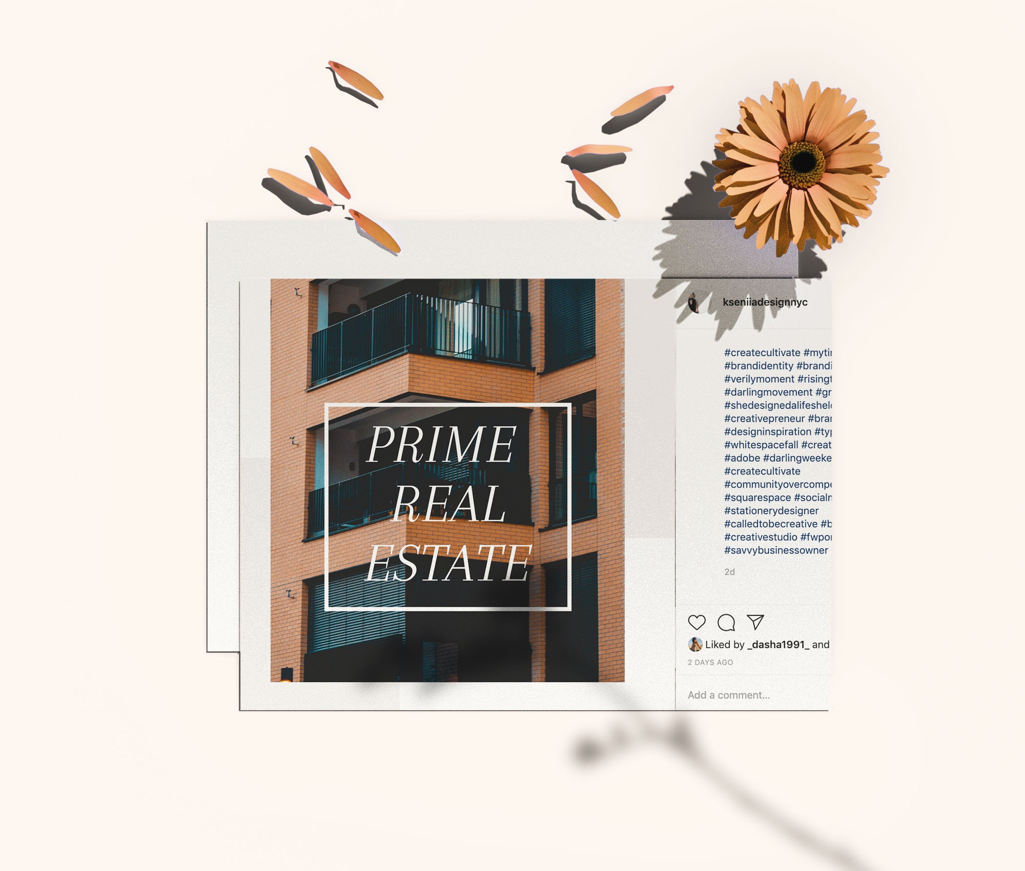 Real Estate Instagram Puzzle Grid Feed Template Layout Realtor Branding ...