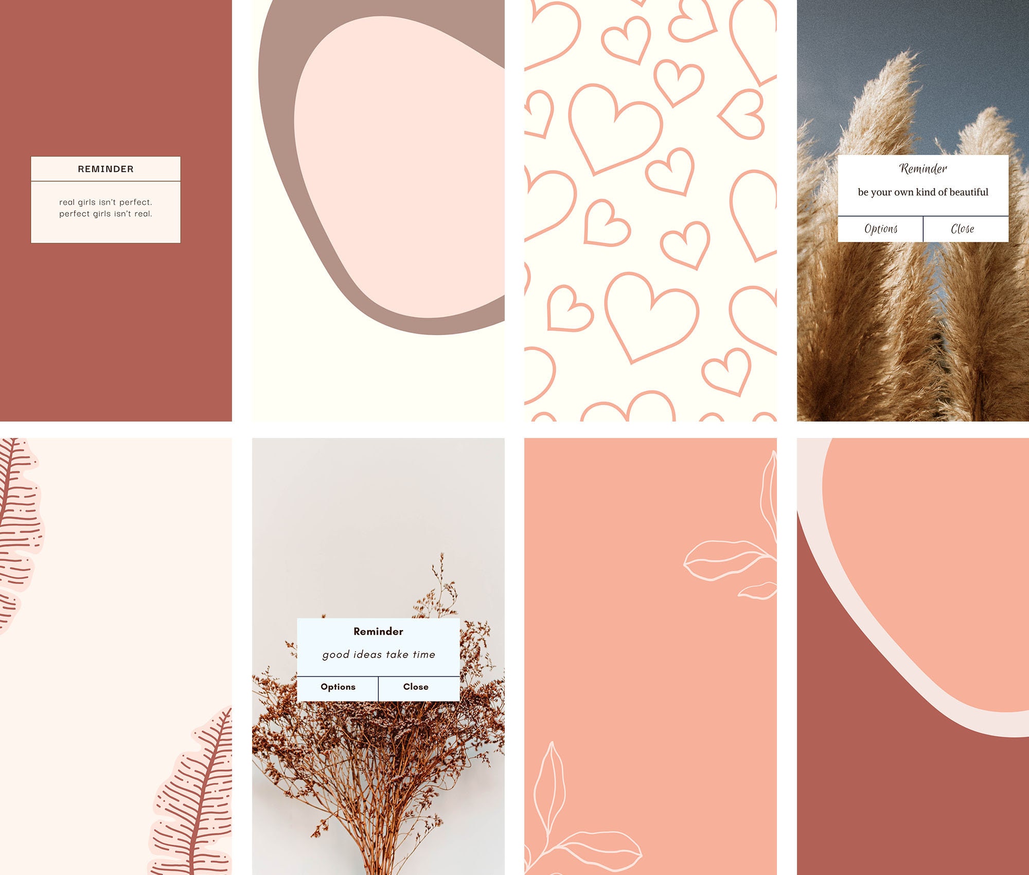 47 Instagram Story Backgrounds Ig Story Reminder Stickers - Etsy