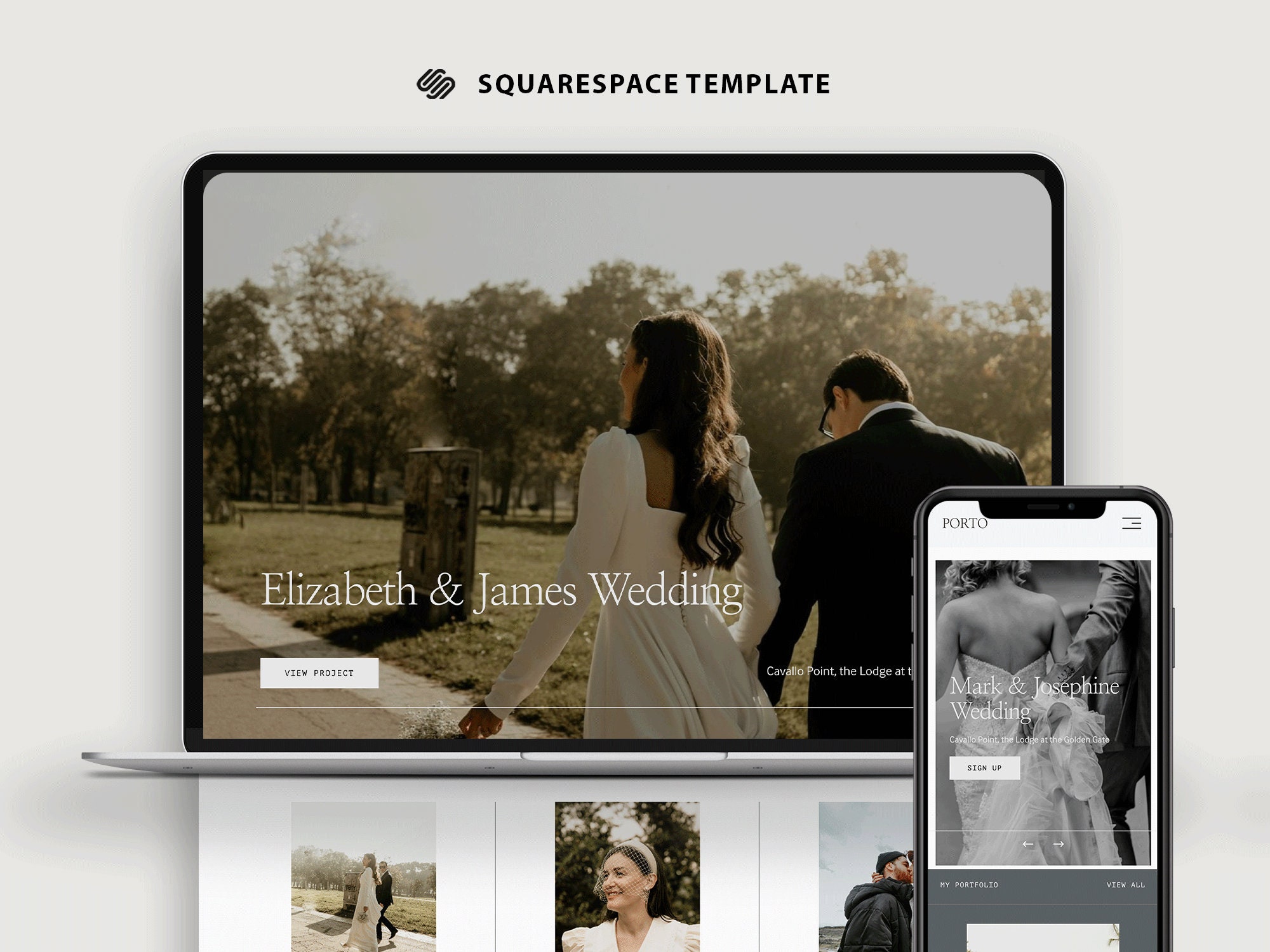 Photographer Squarespace Website Template, Best Squarespace 7.1 ...