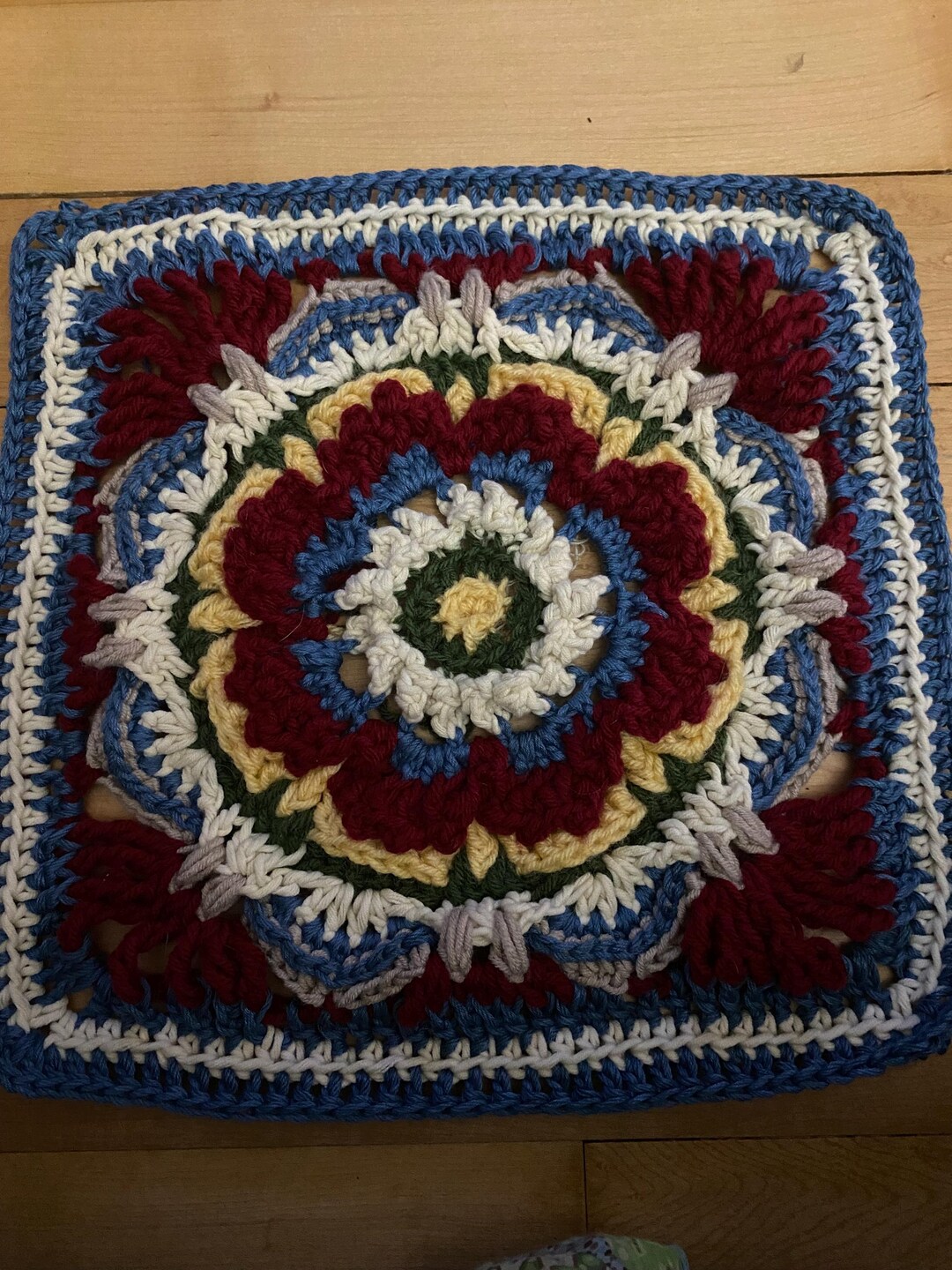 Beautiful, Unique Dimensional Granny Squares - Etsy