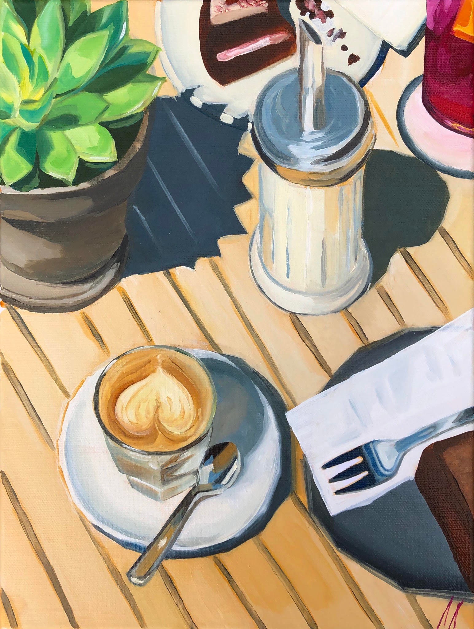 Still Life sunny Breakfast Original Oil Painting - Etsy