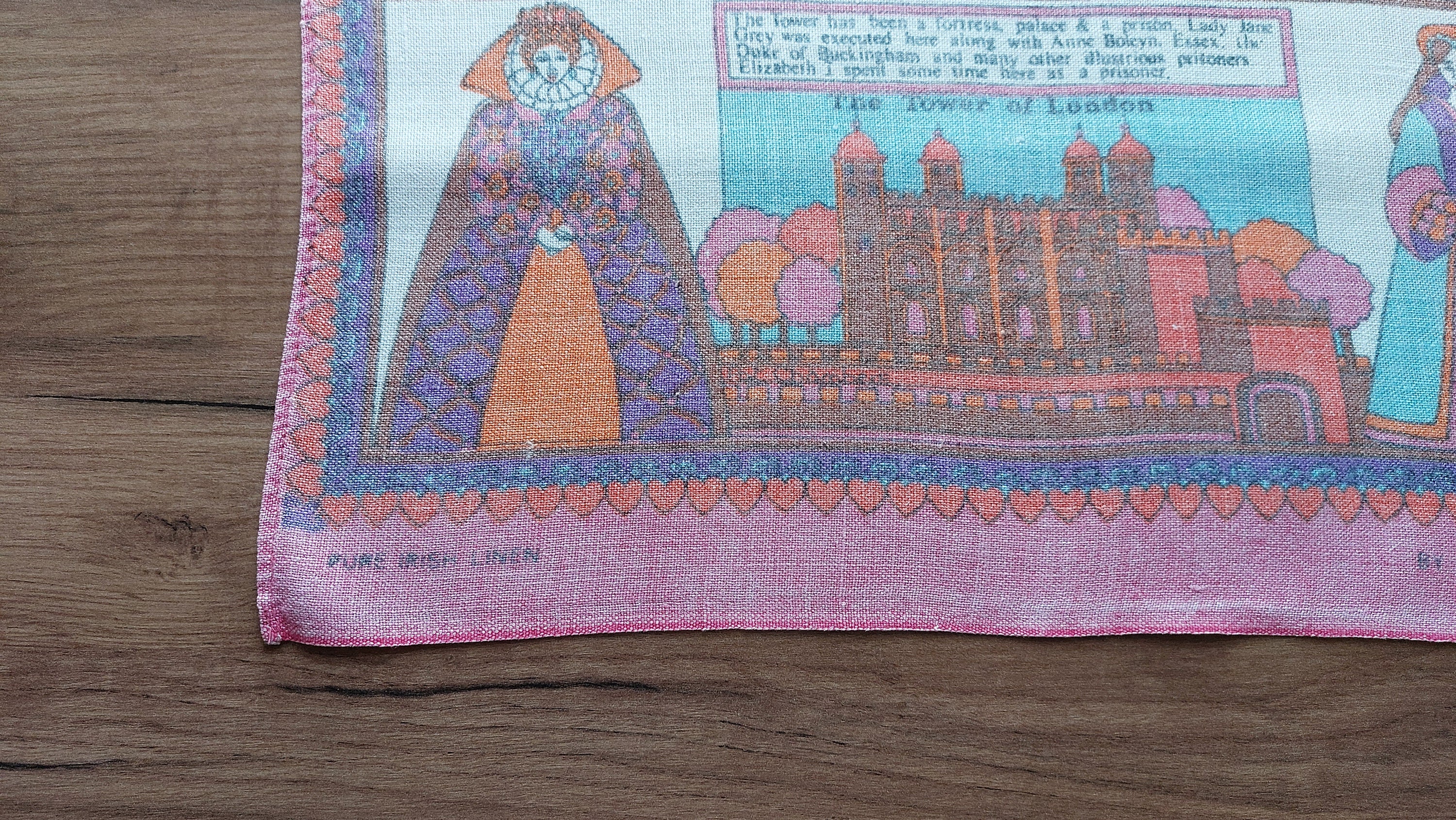 Vintage Royal Residences Collectible Tea Towel Vintage - Etsy