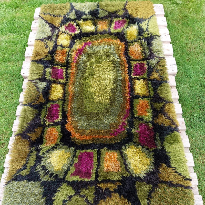 Rya Rug - Etsy